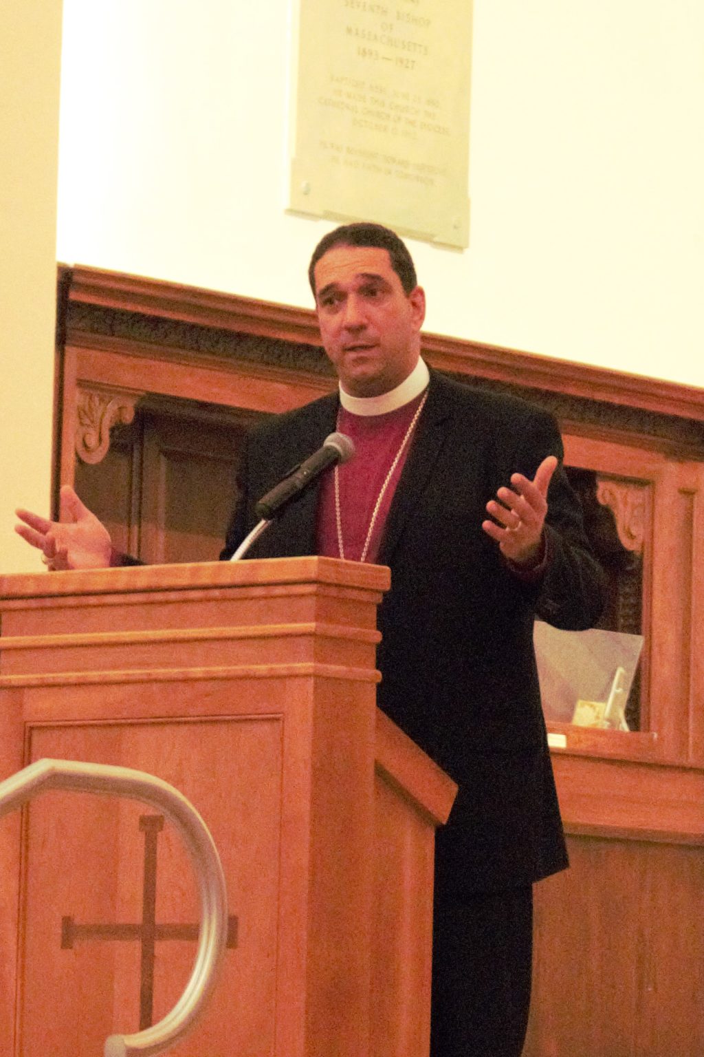On his first U.S. trip as Archbishop, the Most Rev. Hosam Naoum offers ...